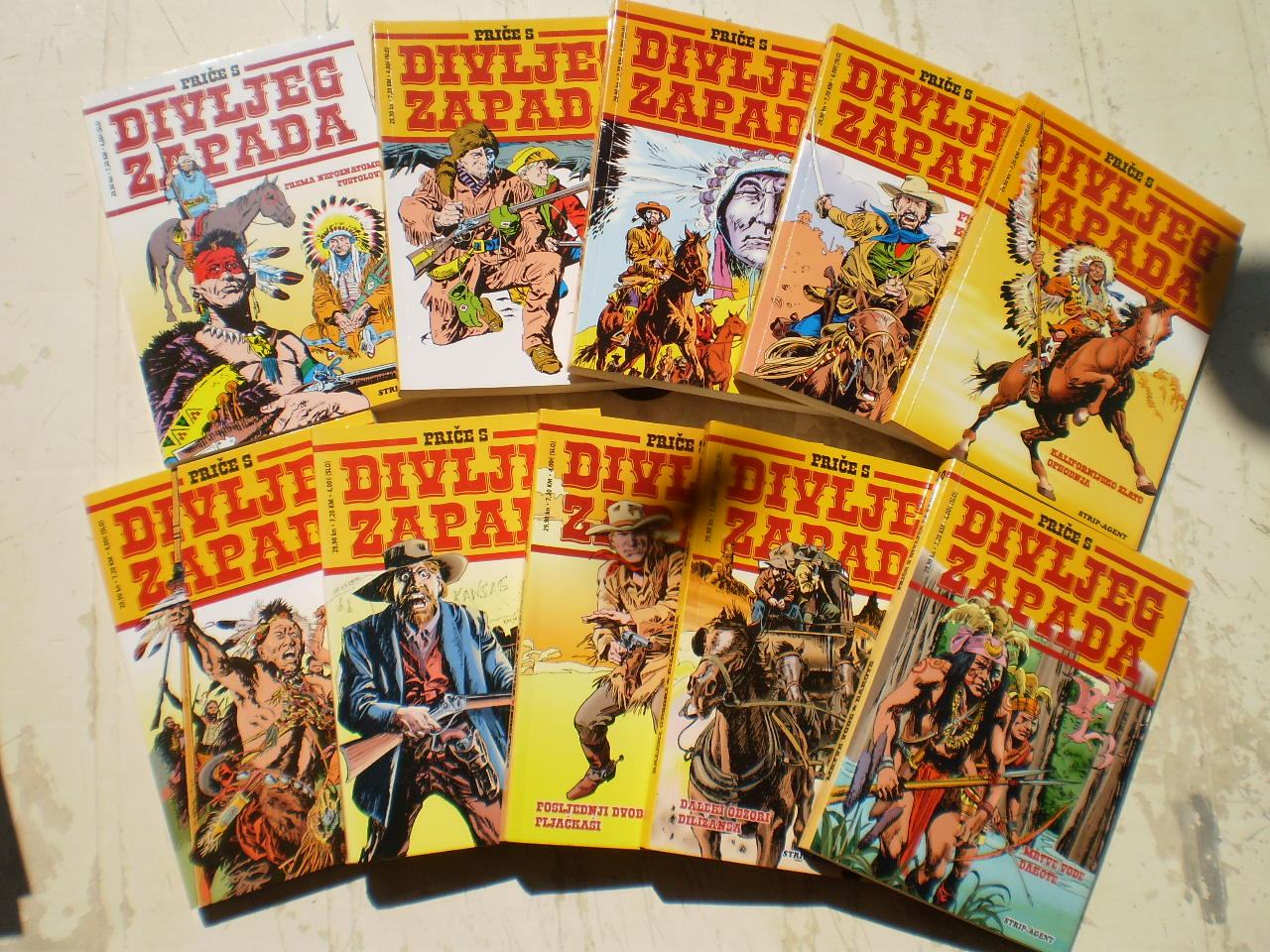 PSDZ,Priče s divljeg zapada,Strip agent,komplet,1 - 39