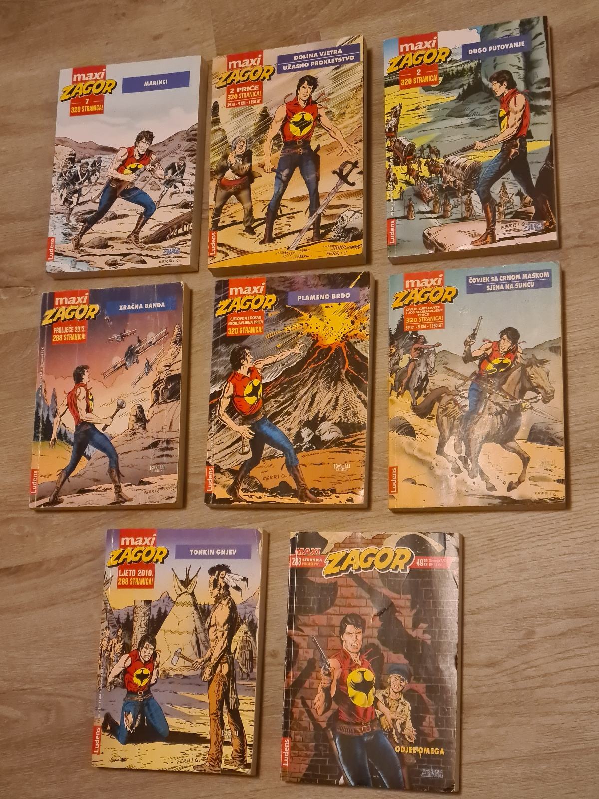 ZAGOR MAXI STRIPI