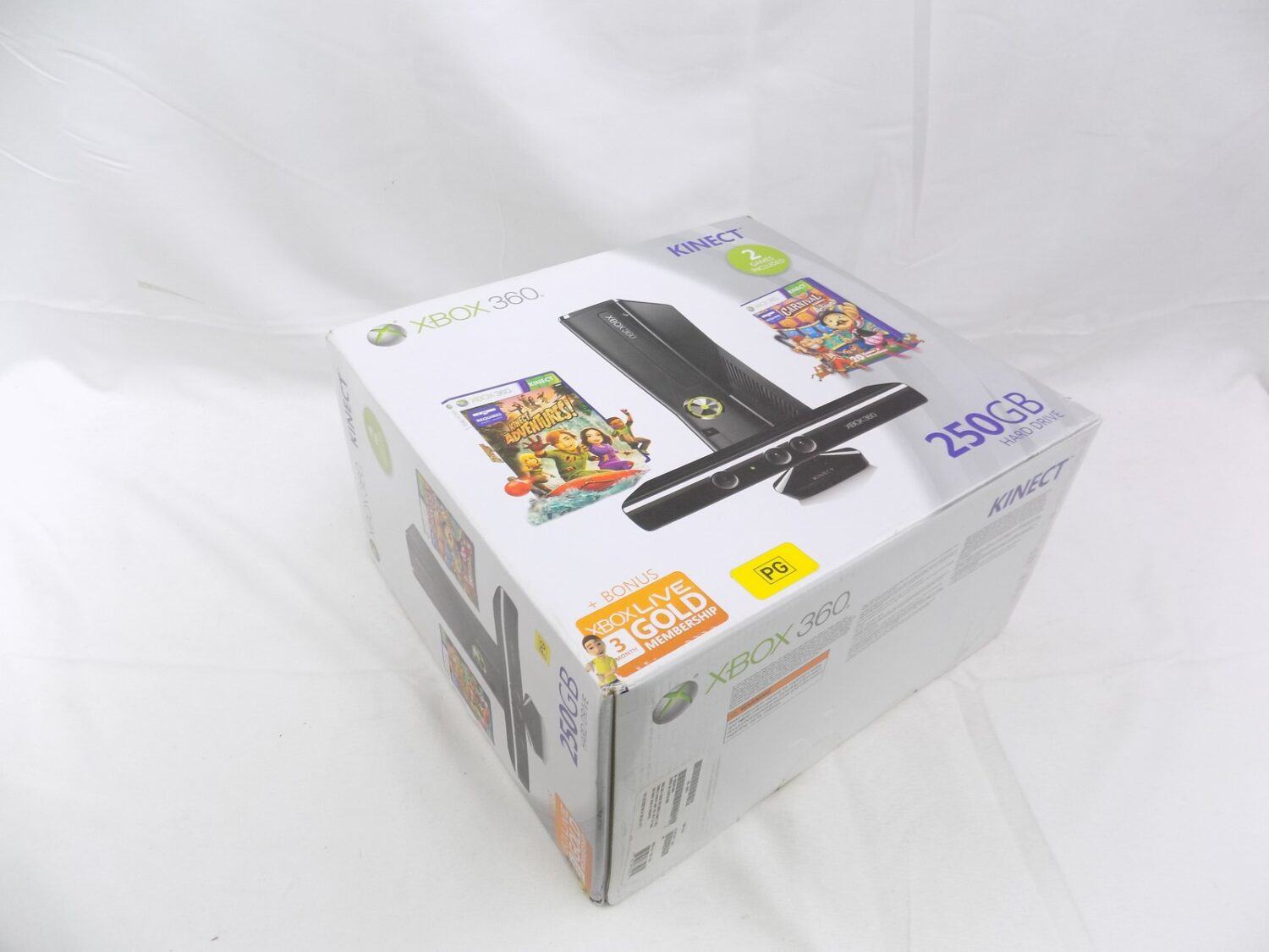 Razne Xbox 360 Fat, Slim, S konzole kinect kamere igre
