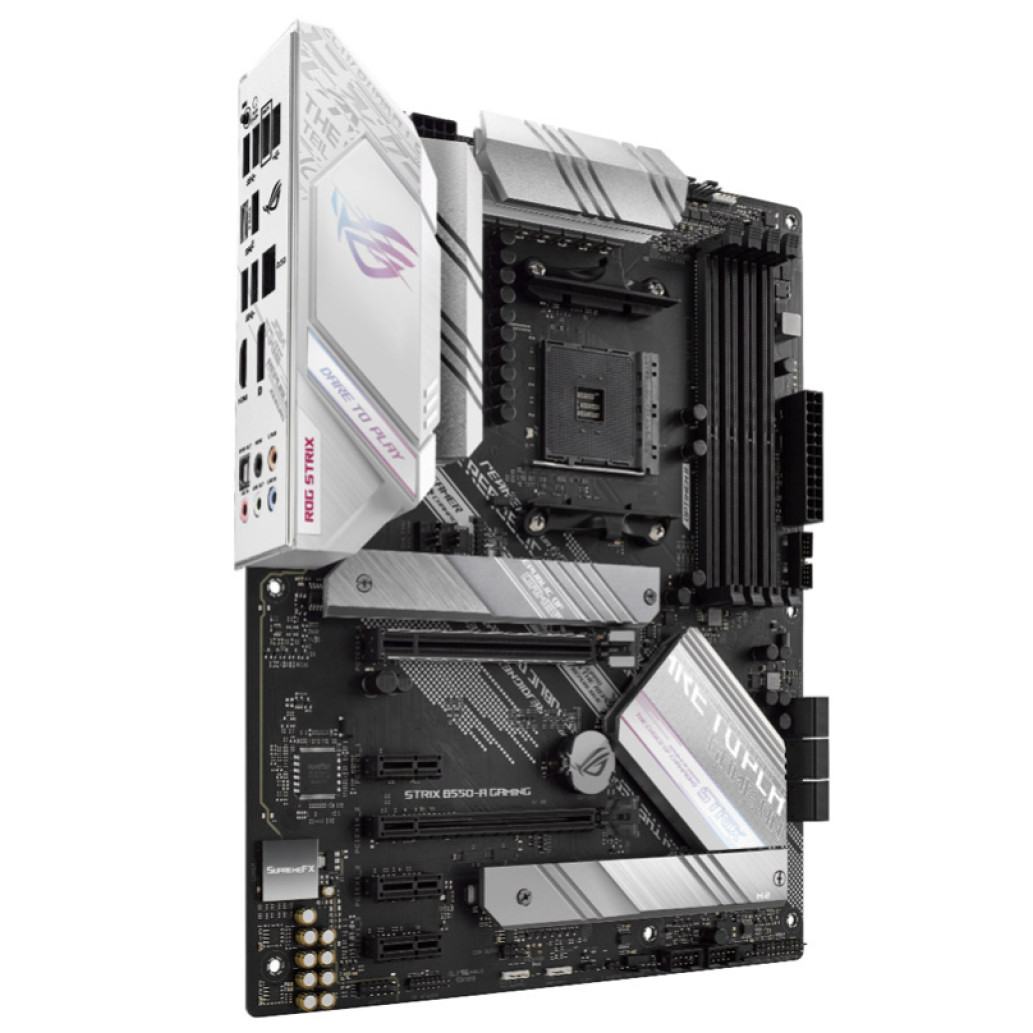 Asus ROG STRIX B550-A GAMING | AM4 | Ryzen 1. do 5. generacije | Bela