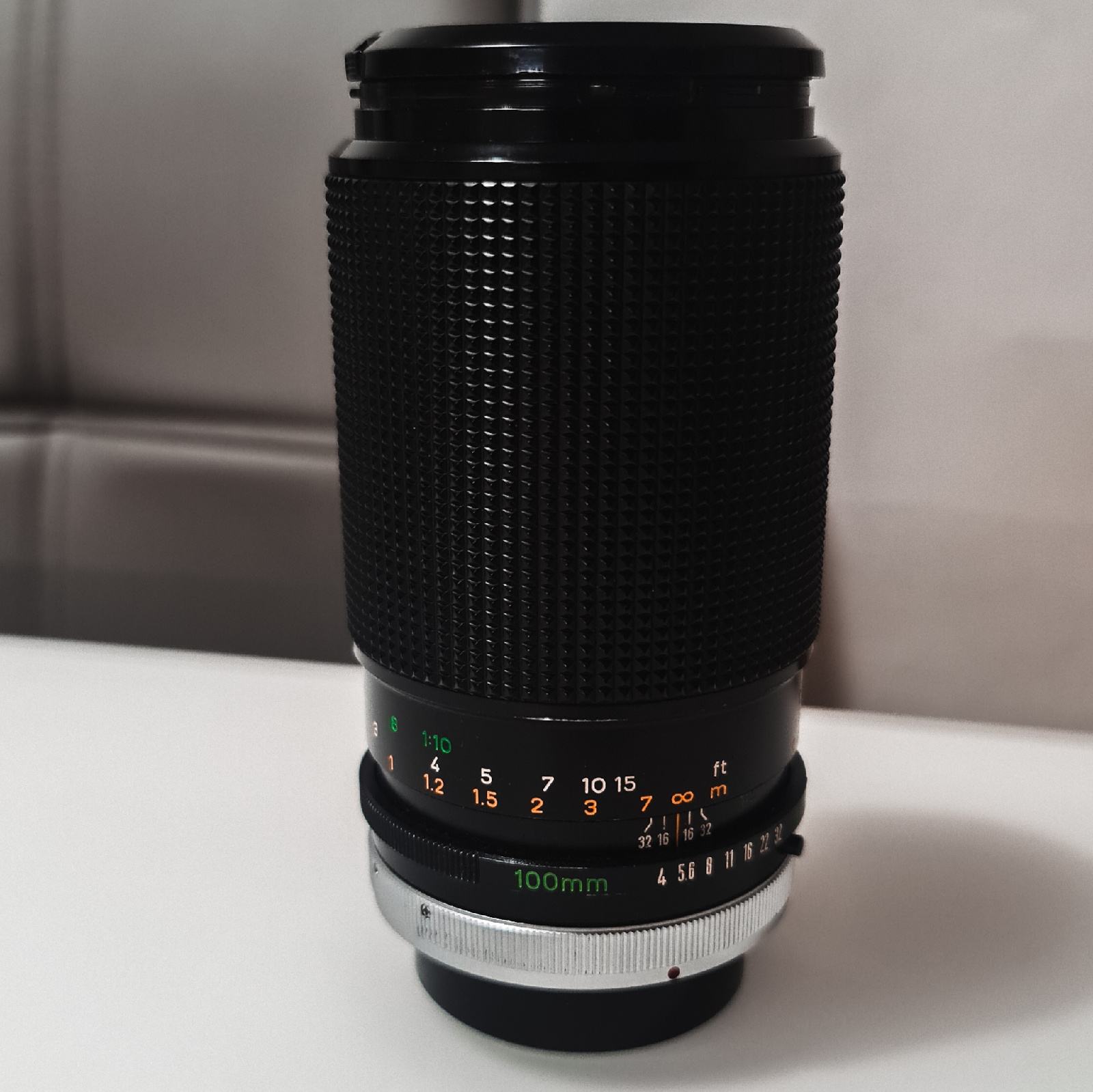 Canon FD 100 f4 macro odličen