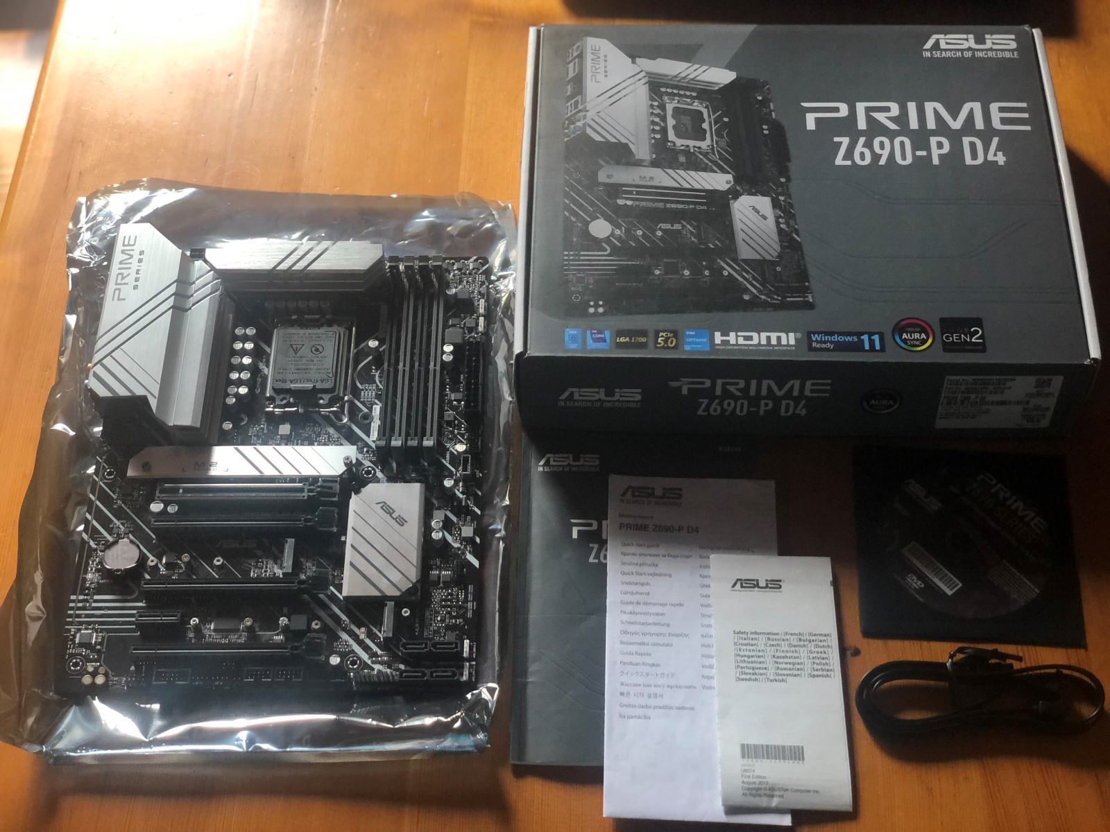 Asus Prime Z690-P D4