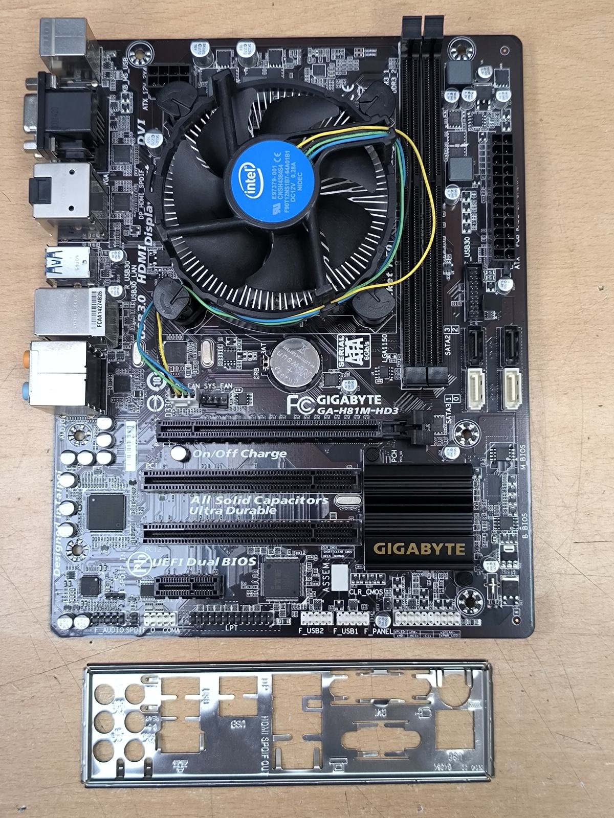 Gigabyte H81M-HD3 + i3-4160