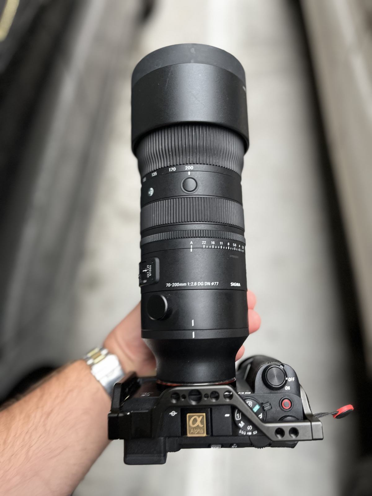 SIGMA FE 70-200 f2.8 e-mount