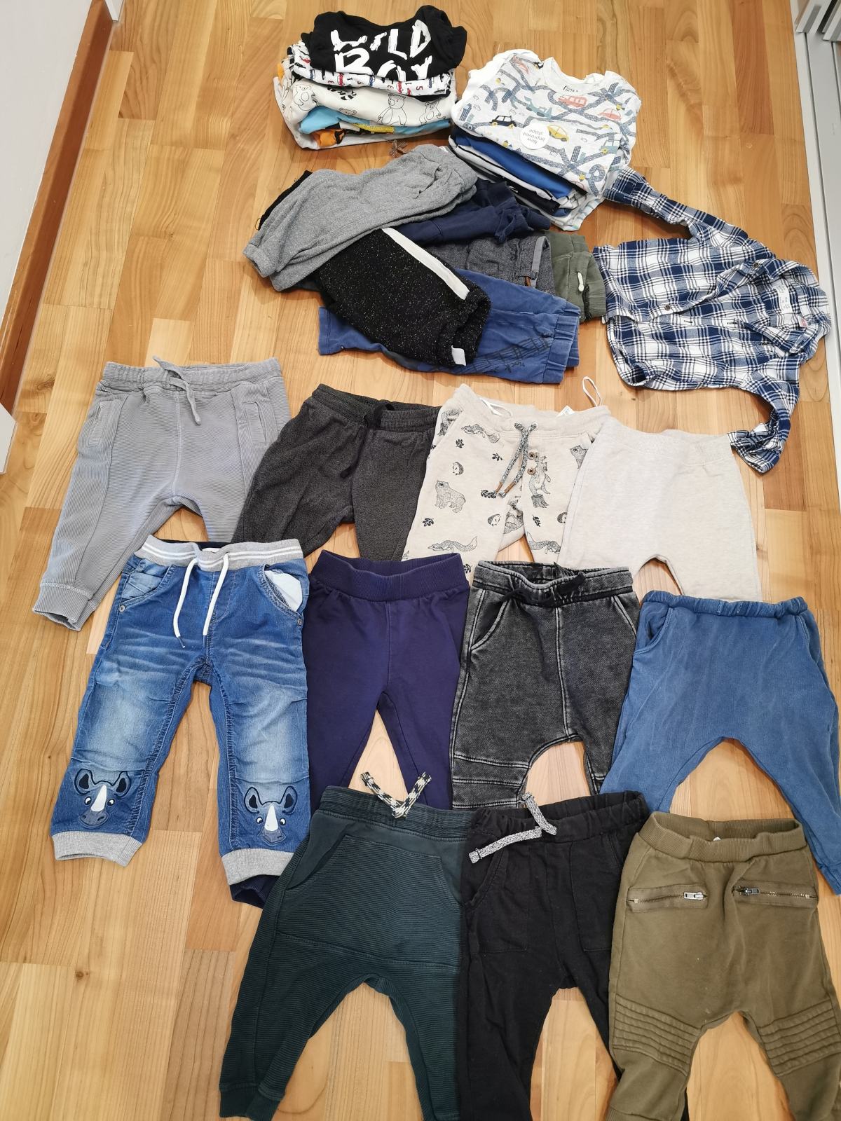 Komplet oblacil 80, 40 komadov, fantek