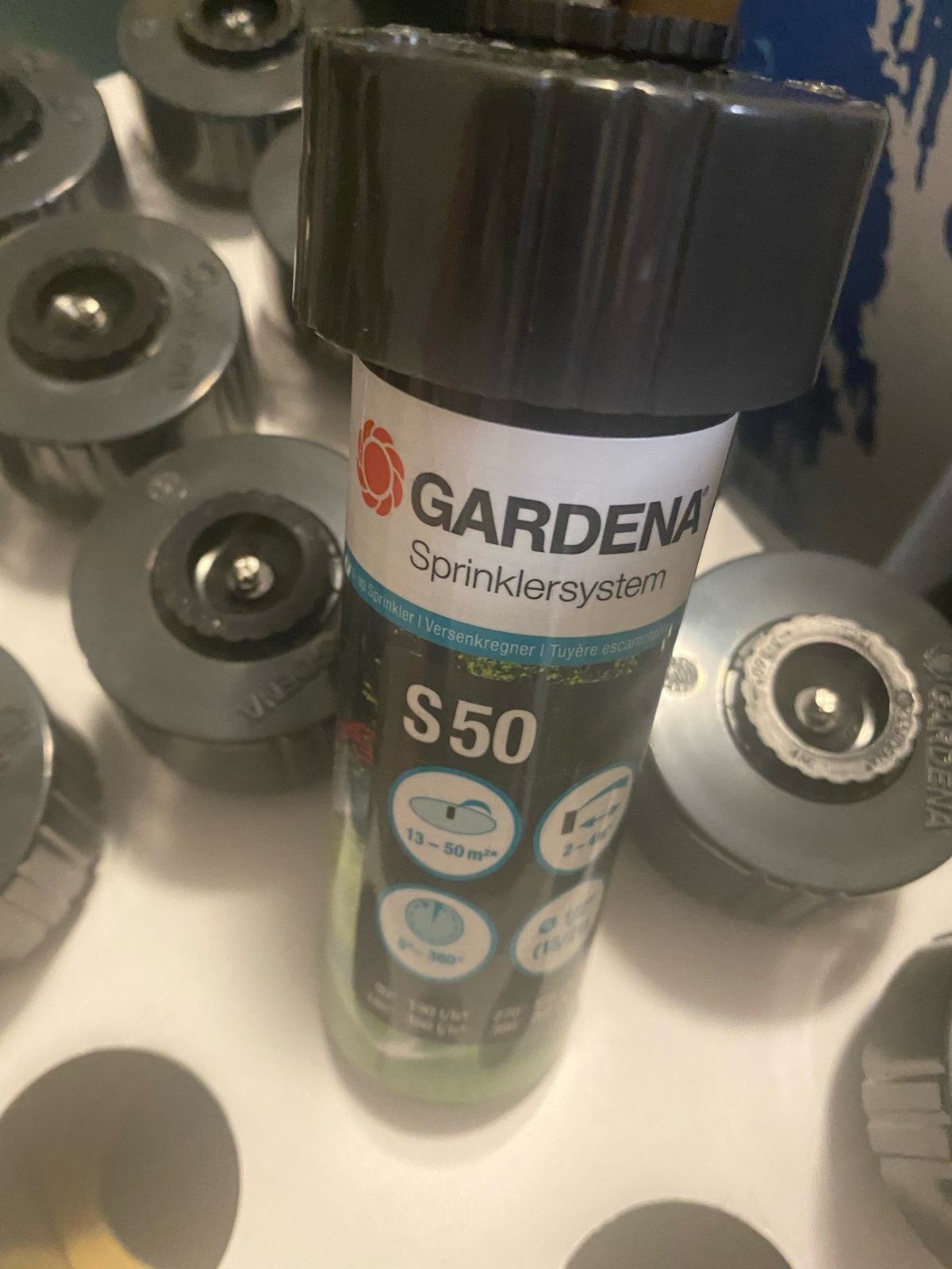 Ugrezni turbinski zalivalnik Gardena S50