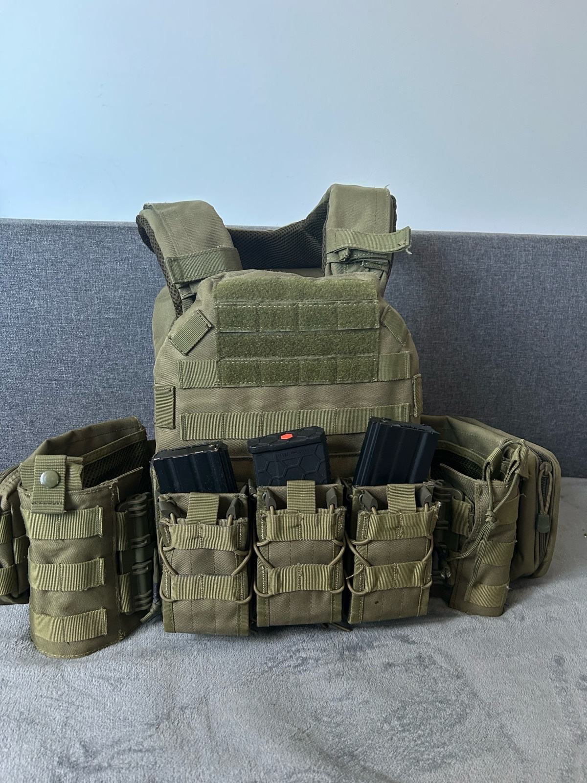 Airsoft plate carrier