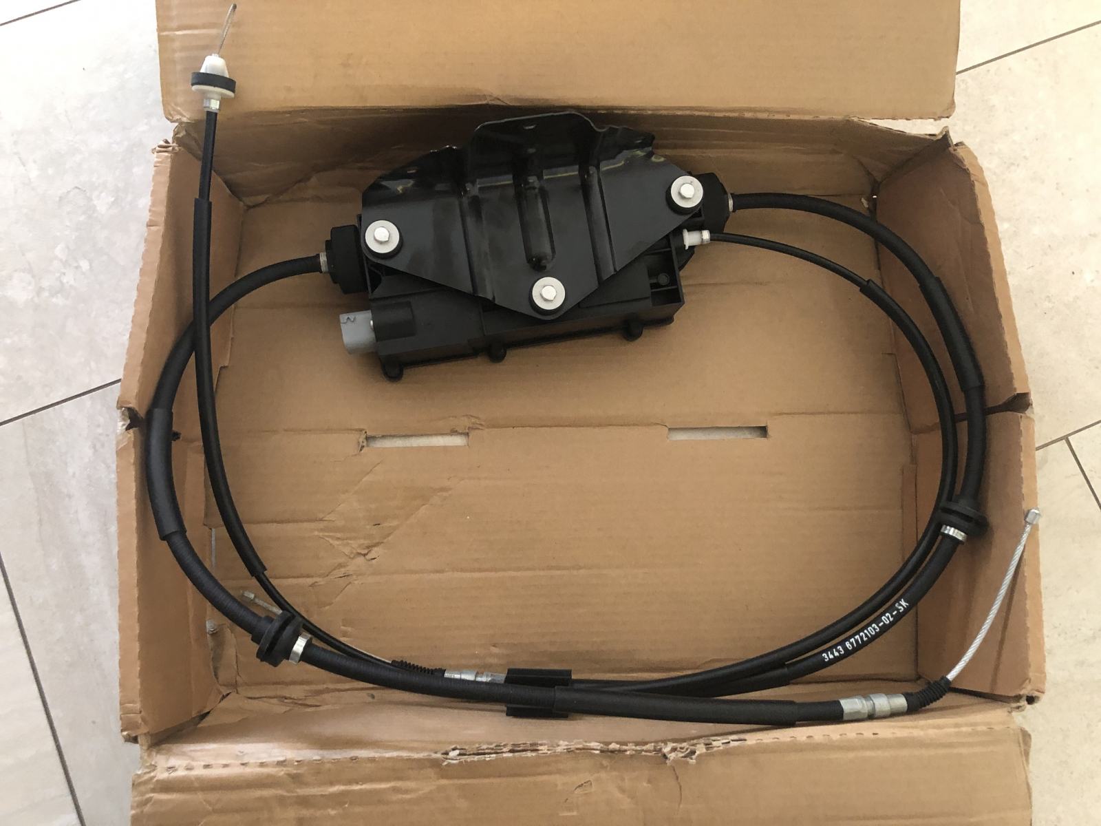 BMW X5 X6 E70 E71 EPB - Ročna zavora 34436850289
