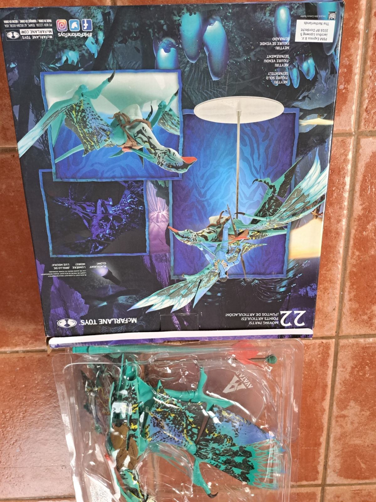 Avatar Mega Banshee Action figure Neytiris Banshee Seze