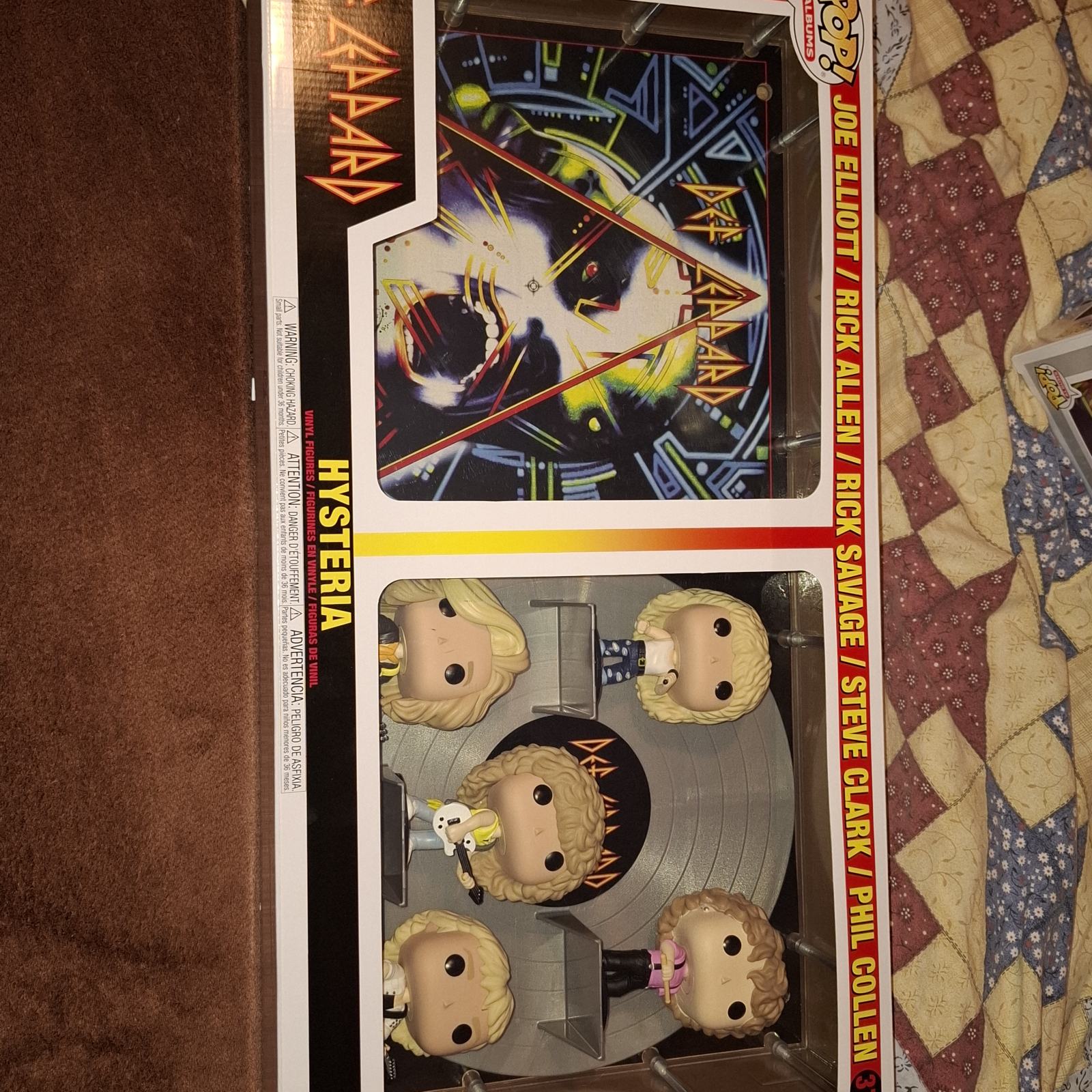 Funko Pop Album Deluxe: Def Leppard - Hysteria Vinyl Figures