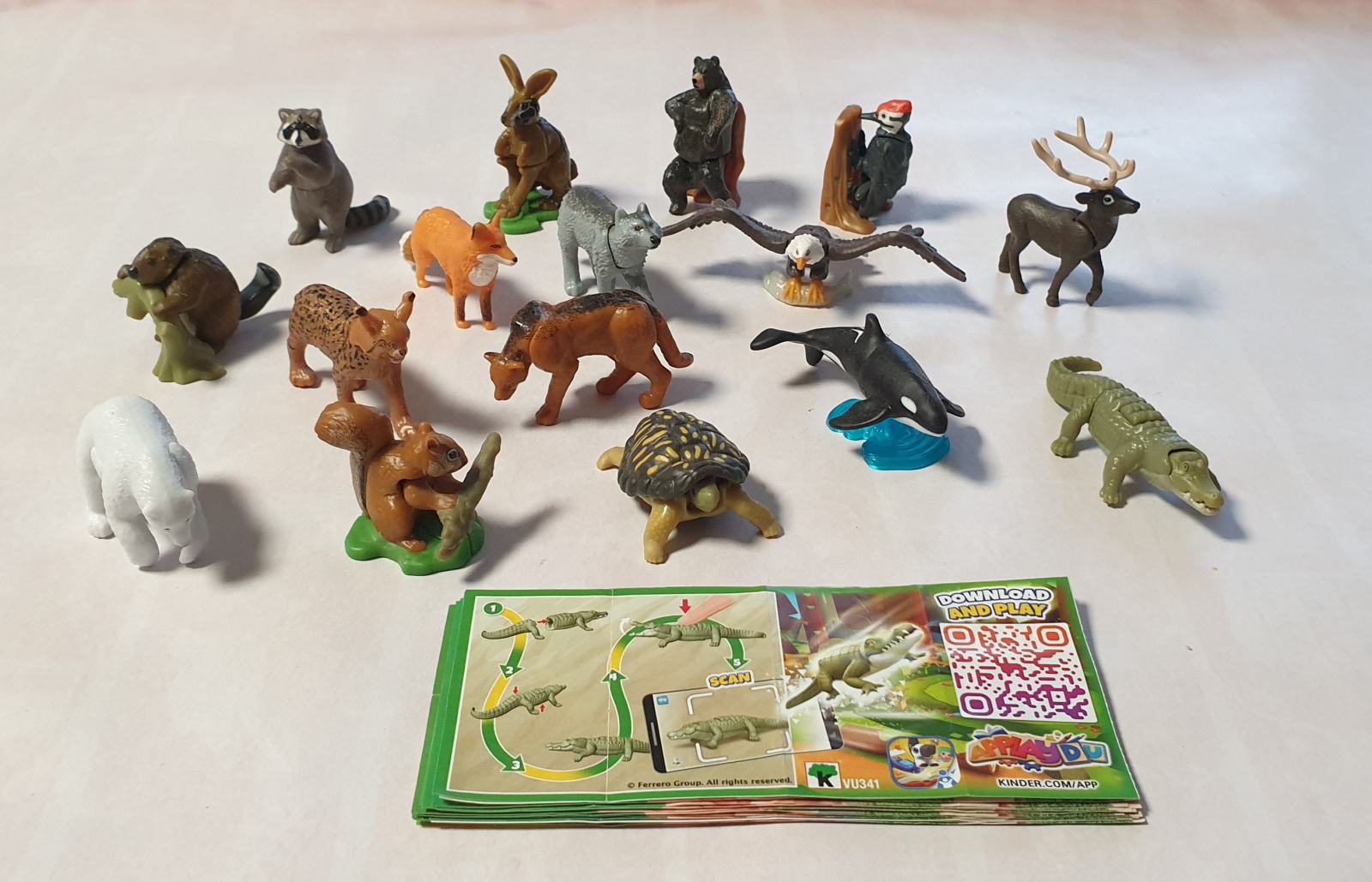 Kinder Natoons komplet set