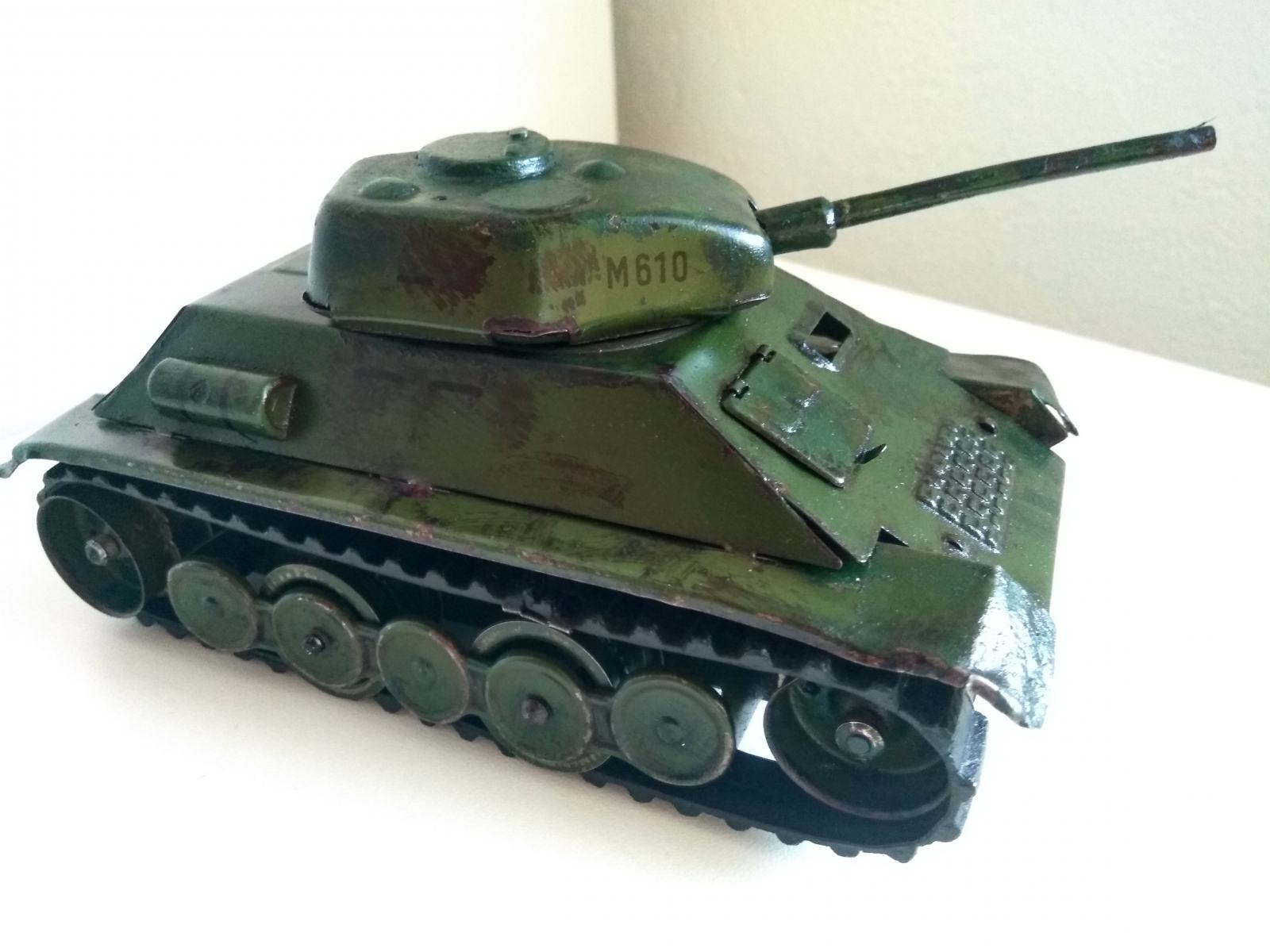 TANK KOVINSKI NEMŠKI M 610 - VINTAGE IGRAČA