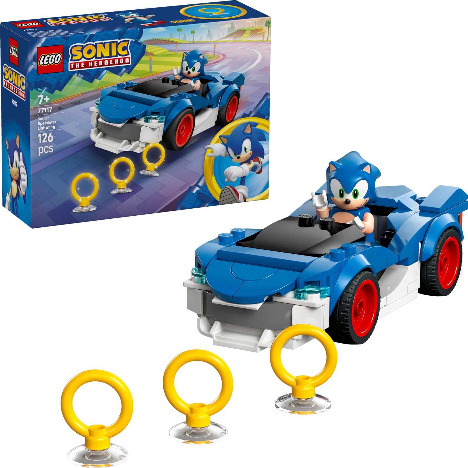 LEGO Sonic Speedster Lightning številka 77117 - novo