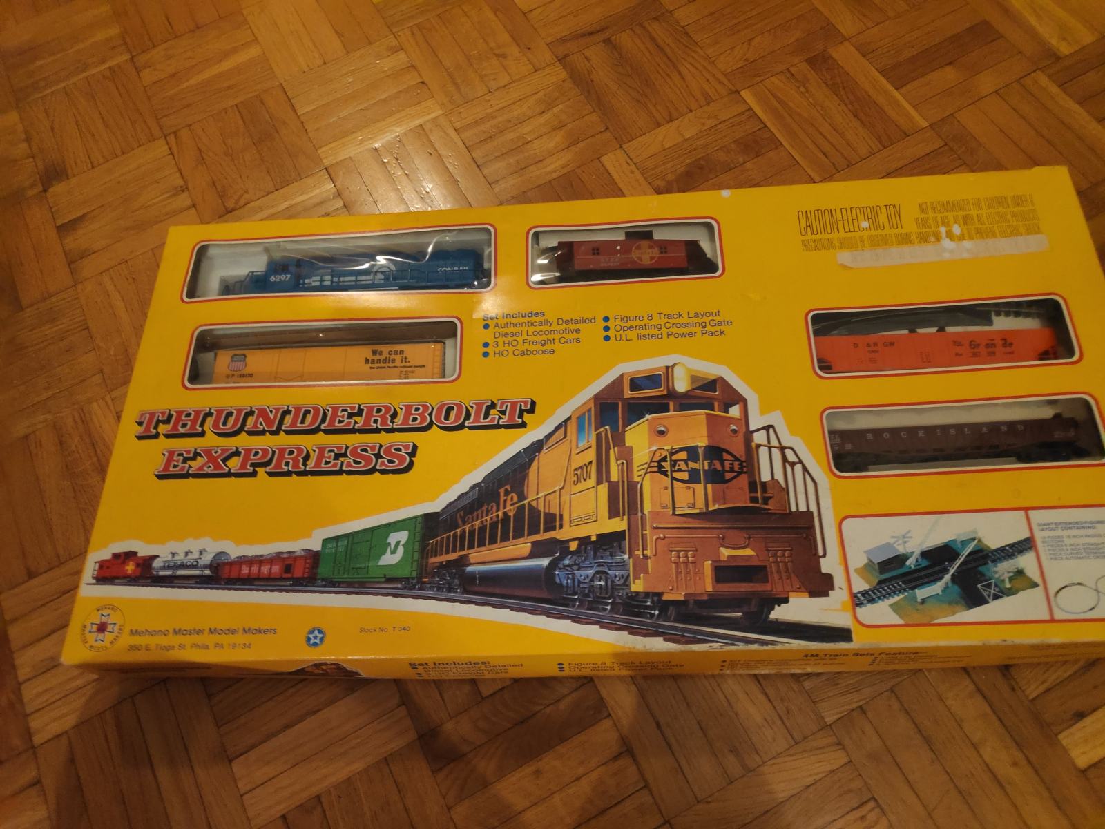 MEHANOTEHNIKA THUNDERBOLT EXPRESS T 340 - GARNITURA ELEKTROVLAKA