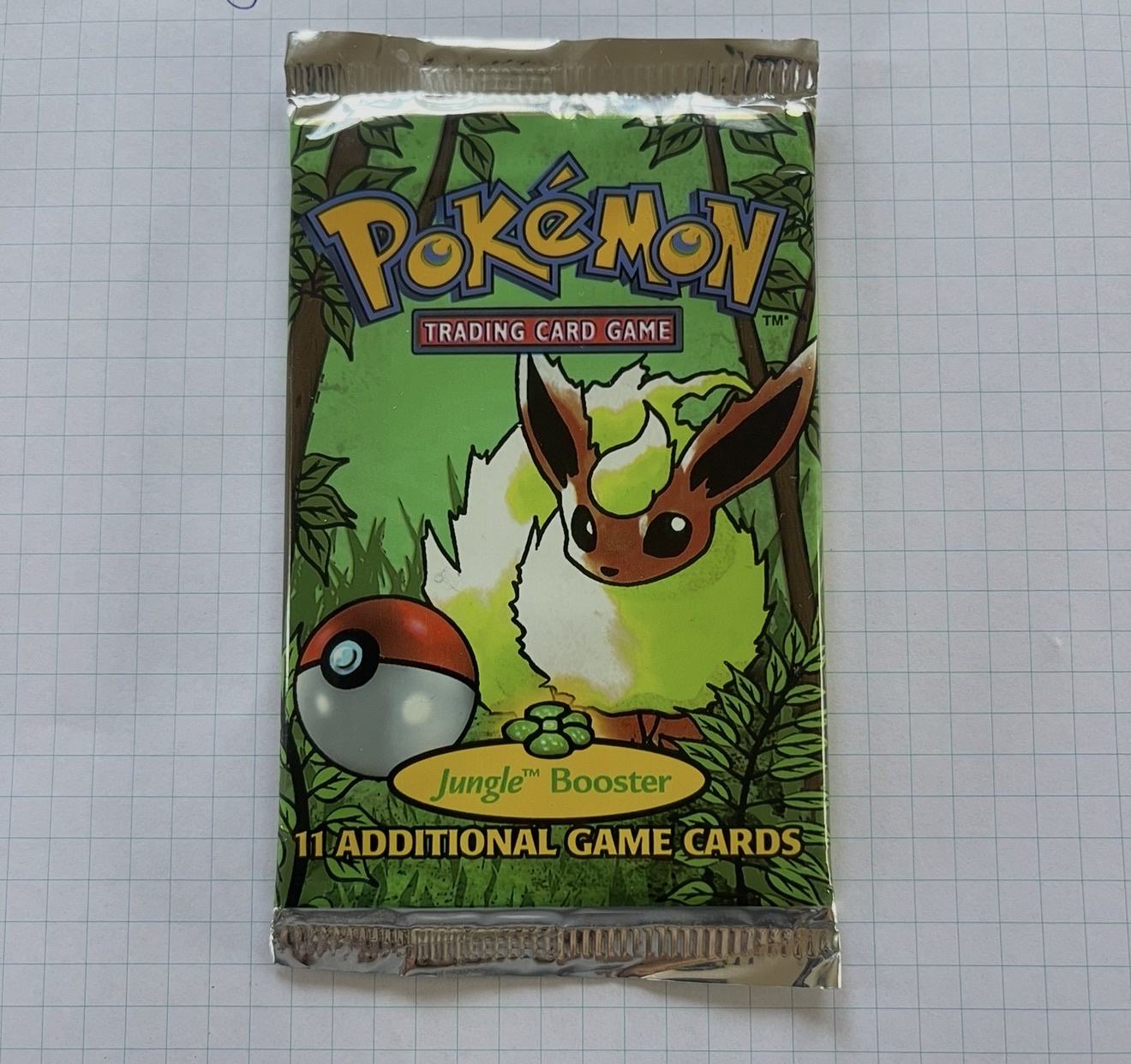 Pokémon Jungle Booster Pack – angleški – zaprt – 20,99 g – 1999