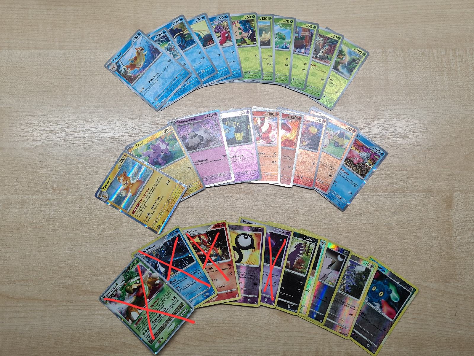 Pokemon | ~250 kart (2007, 2022, 2023)