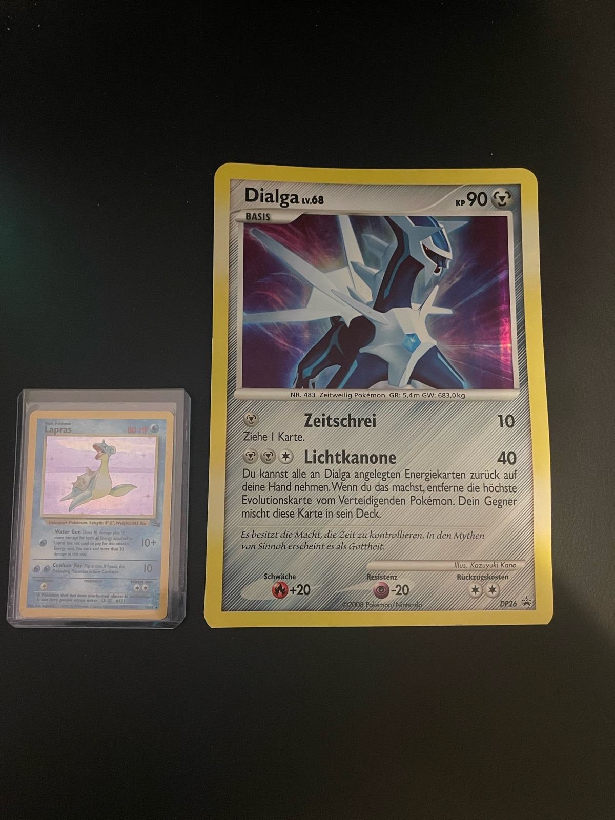 Pokemon Dialga & Palkia Oversized PROMO Karte