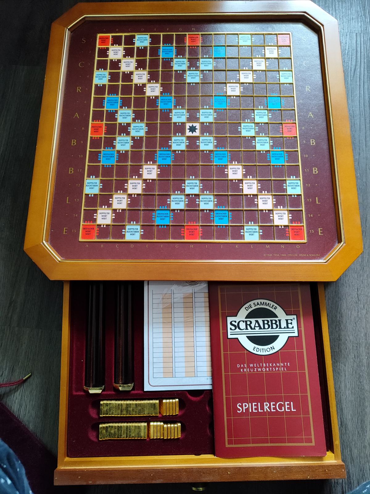 Scrabble retro,v nemškem jeziku