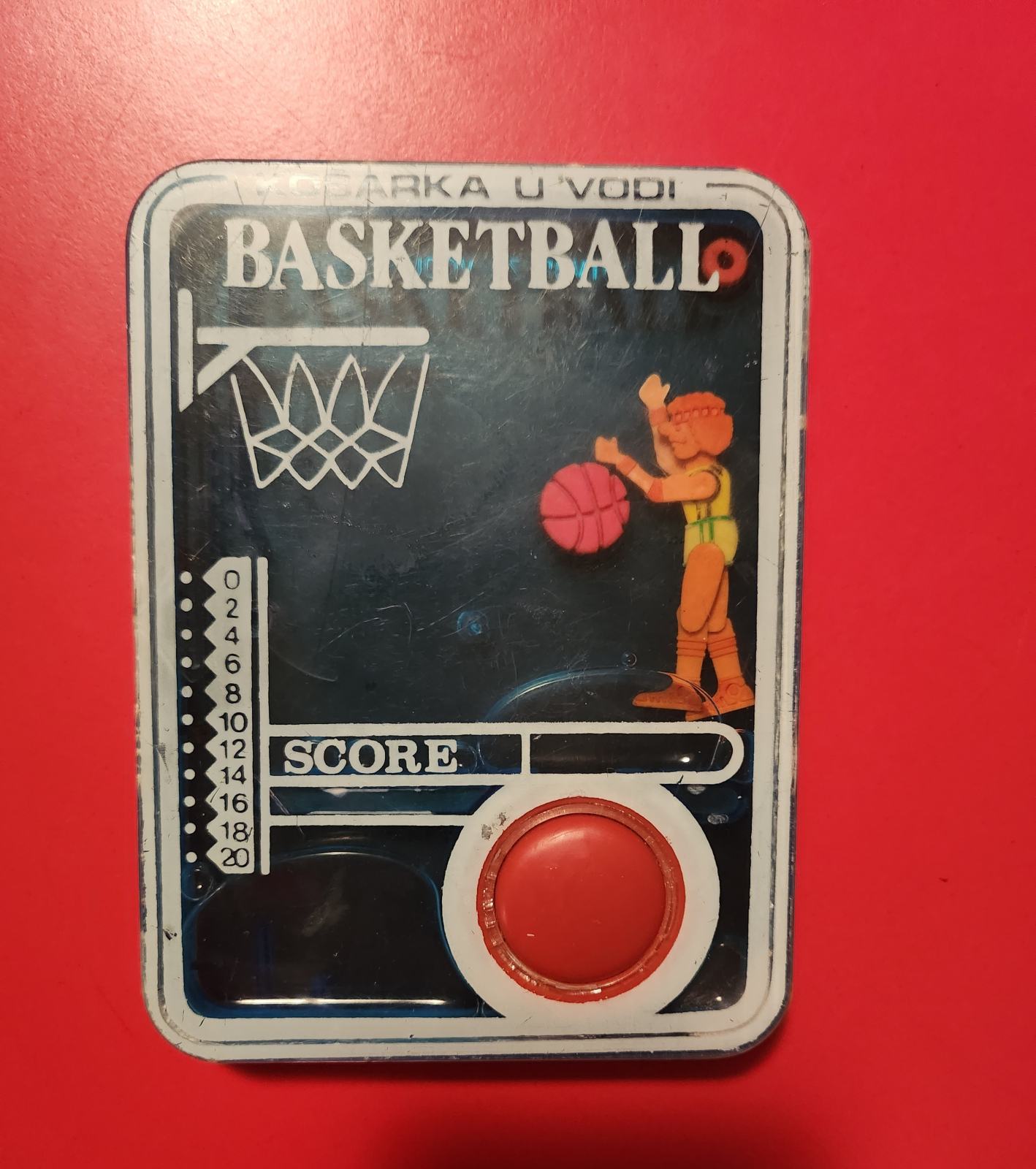 VINTAGE IGRAČA, KOŠARKA U VODI,BASKETBALL - JUGOSLAVIJA