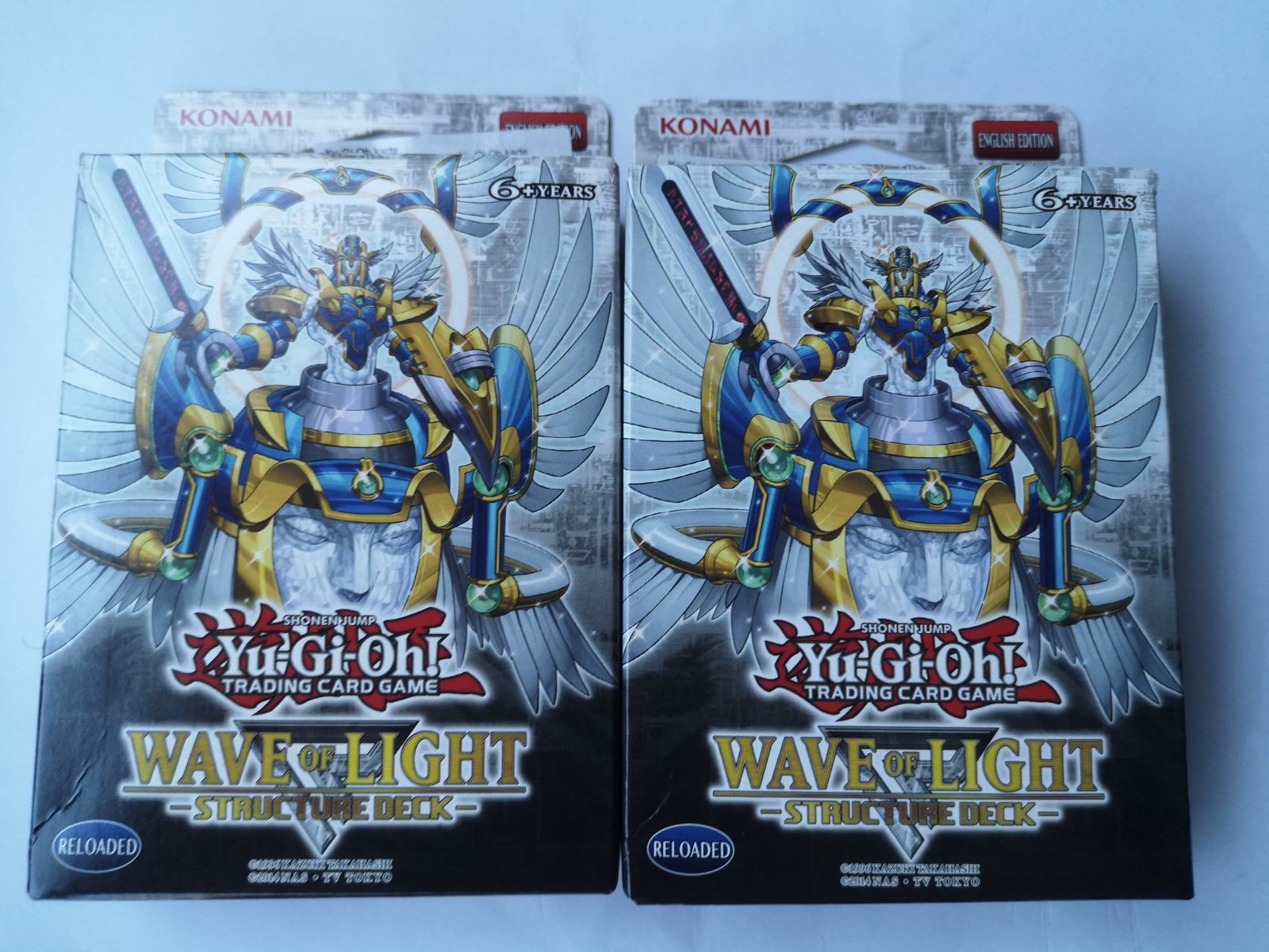 Yugioh WAVE OF LIGHT structure deck