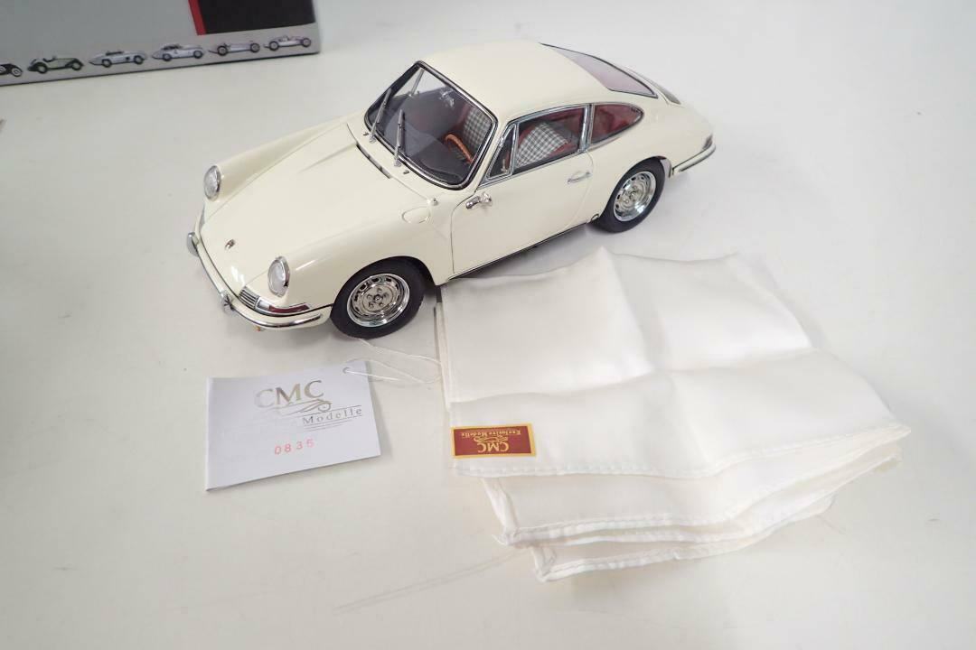 Zbirateljski model CMC 1/18 Porsche 901, 1964 Sportcoupe White