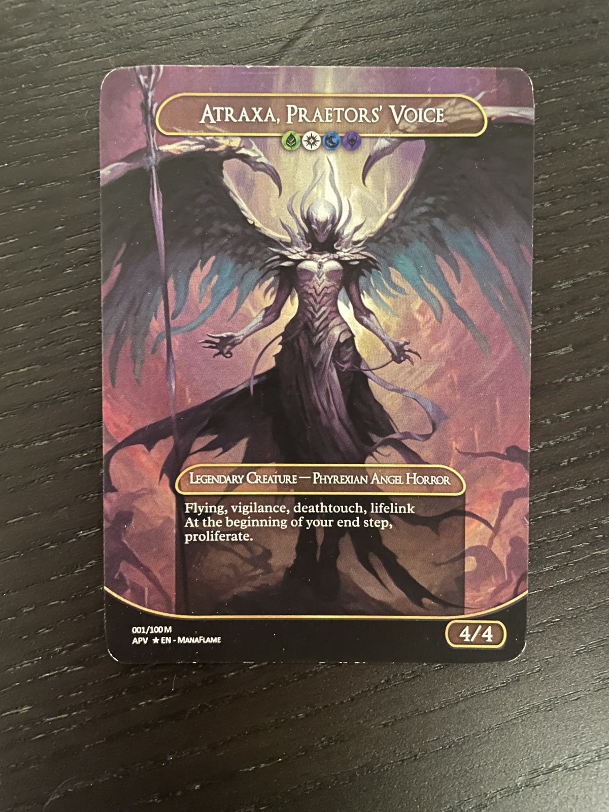 MTG - Atraxa Superfriends Commander deck (custom made cards)