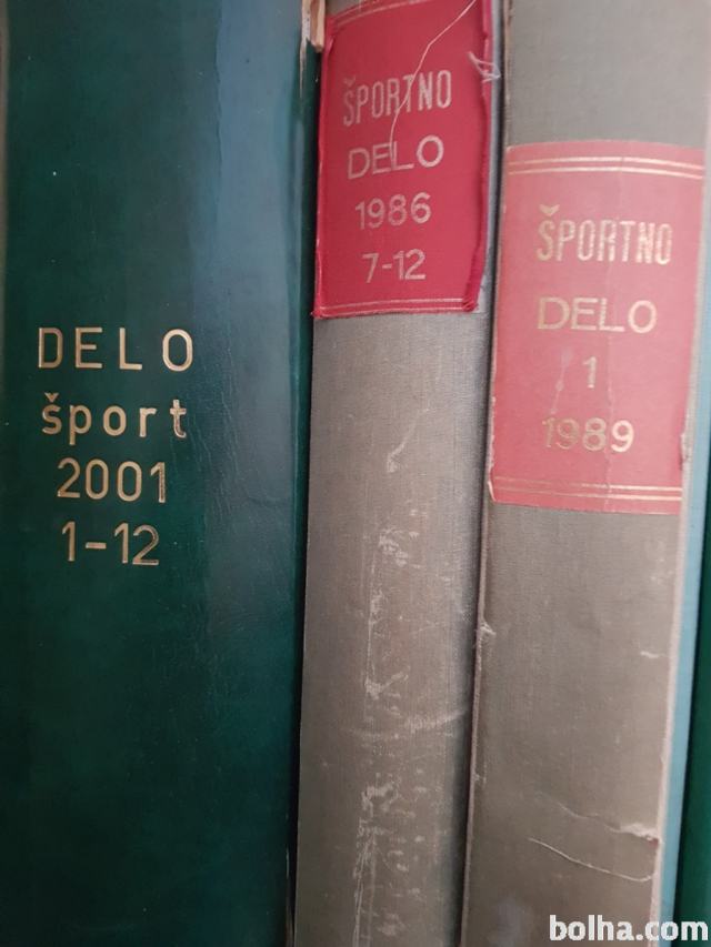 Časopis Delo - arhiv športa 1970-2015
