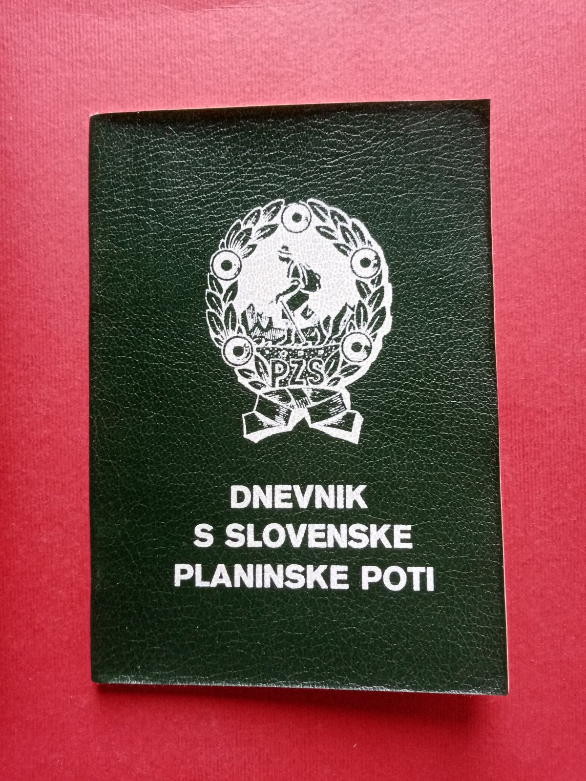 Dnevnik s slovenske planinske poti.Slovenska planinska transverzala