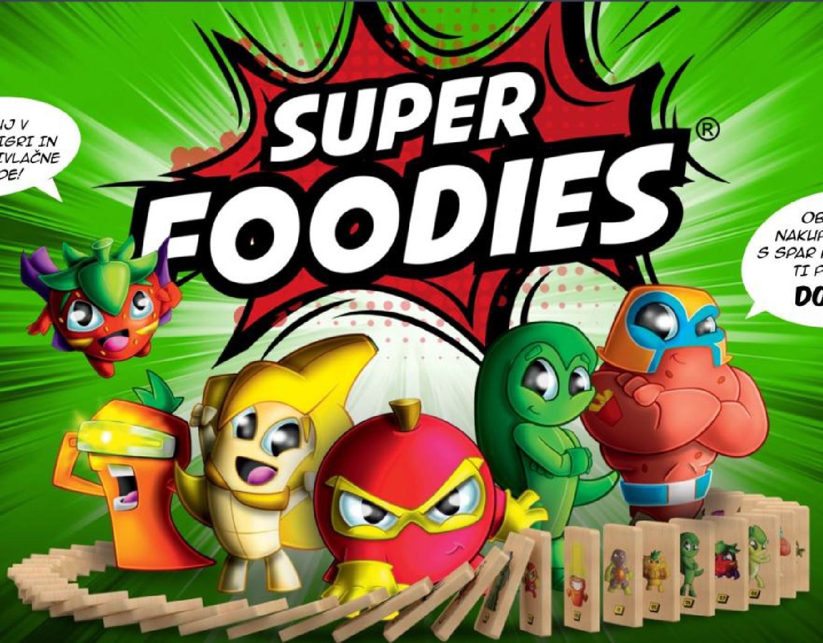 domine Spar Super Foodies menjava