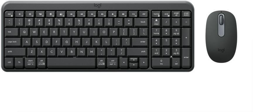 Logitech MK250 Bluetooth brezžični komplet tipkovnice in miške s slove