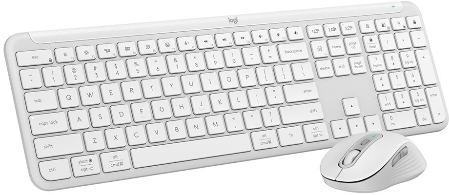 Logitech Signature Slim Combo MK950 bel brezžični komplet tipkovnice i