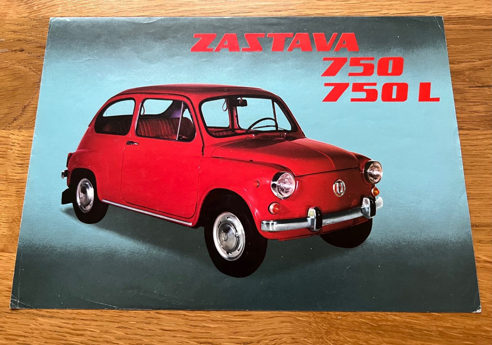 Prospekt Zastava 750, 750 L- FIČO