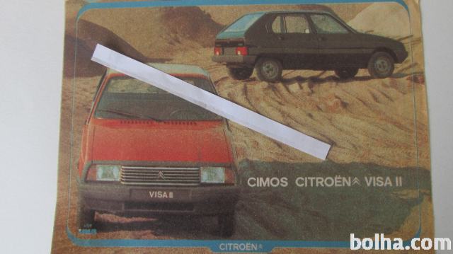 Reklama VISA II-Cimos