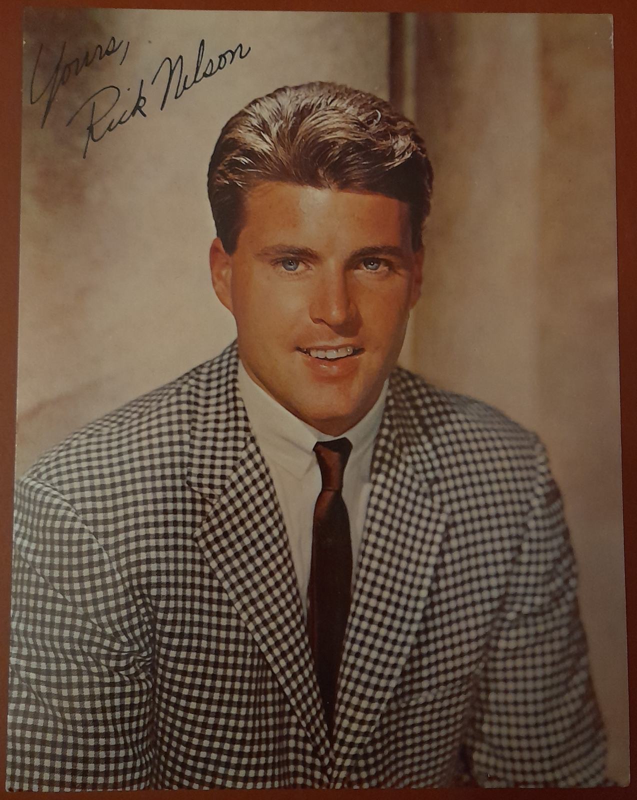 Rick Nelson (1940.-1985.) fascimil avtogram