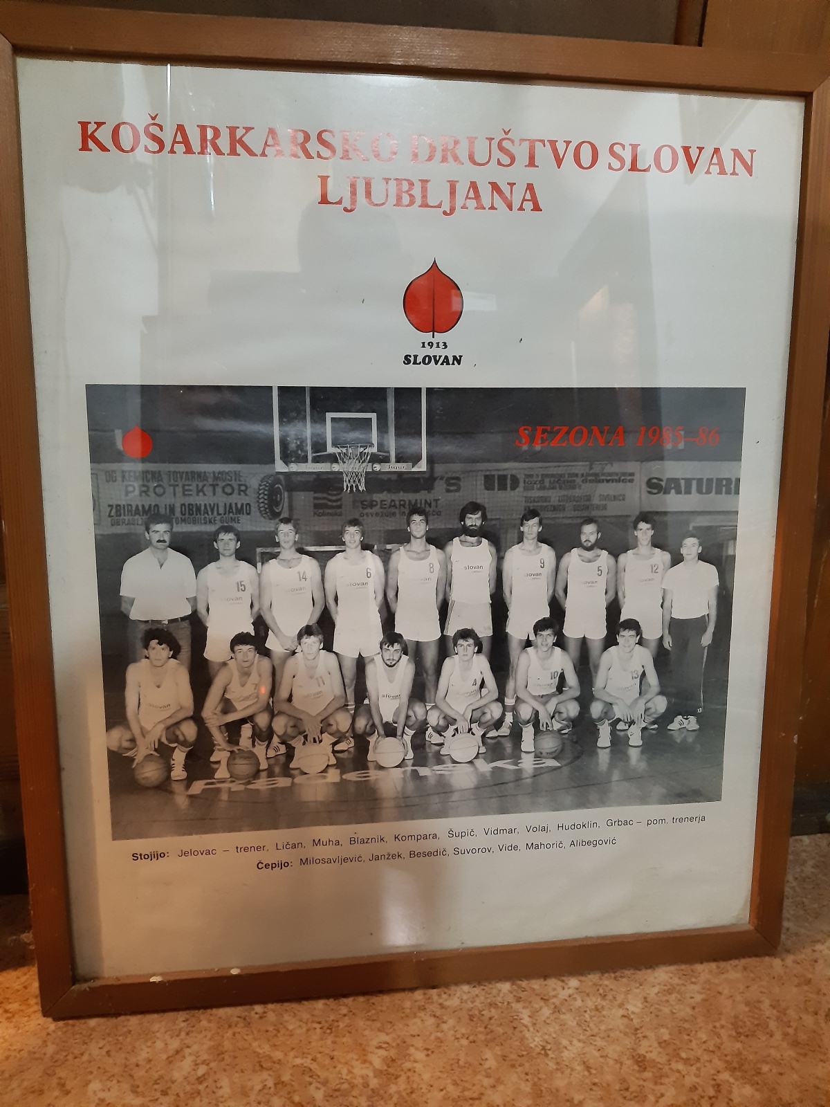 košarkaško društvo SLOVAN košarka