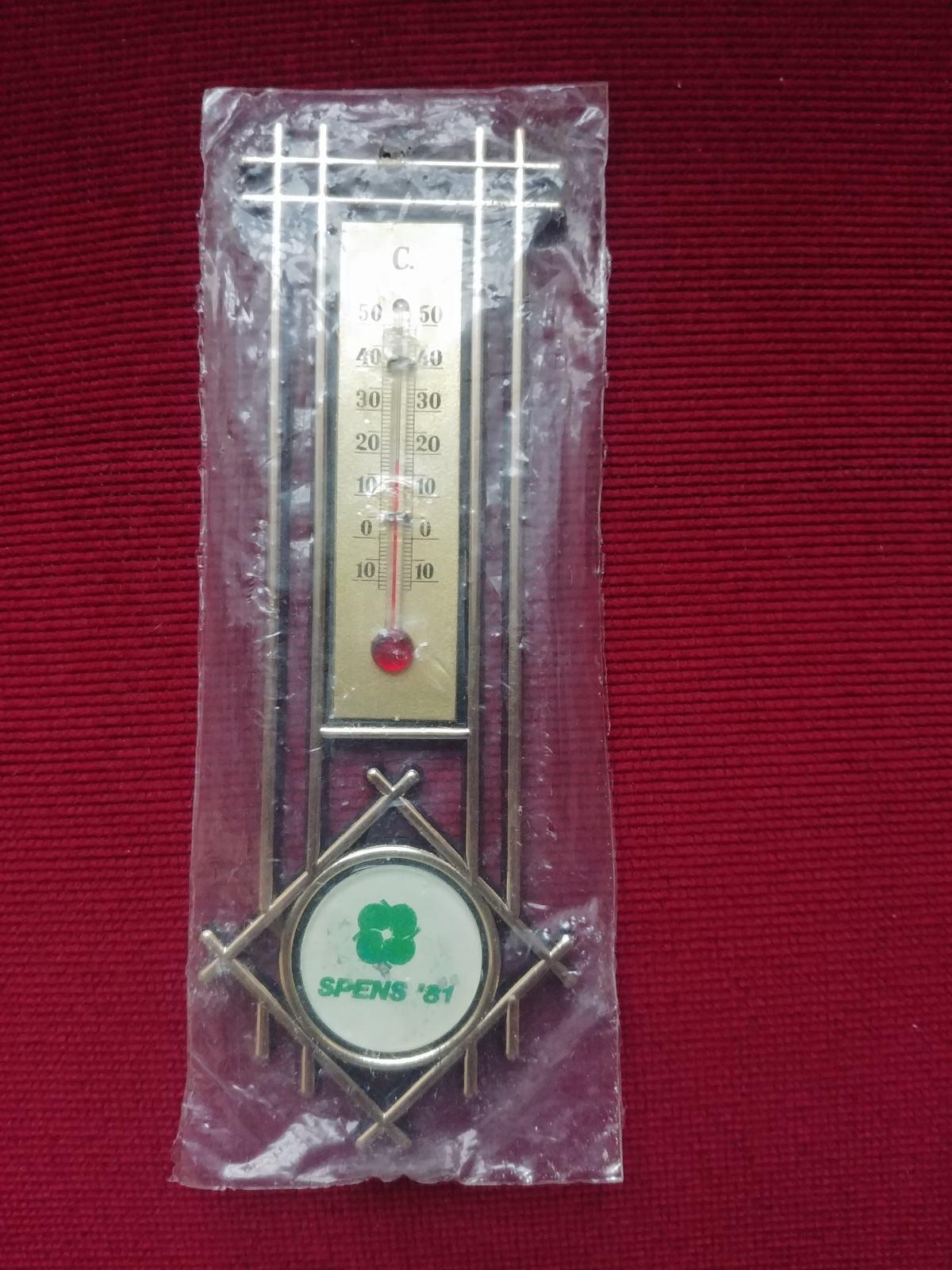 Spens 81, termometer, namizni tenis, Novi Sad, Jugoslavija