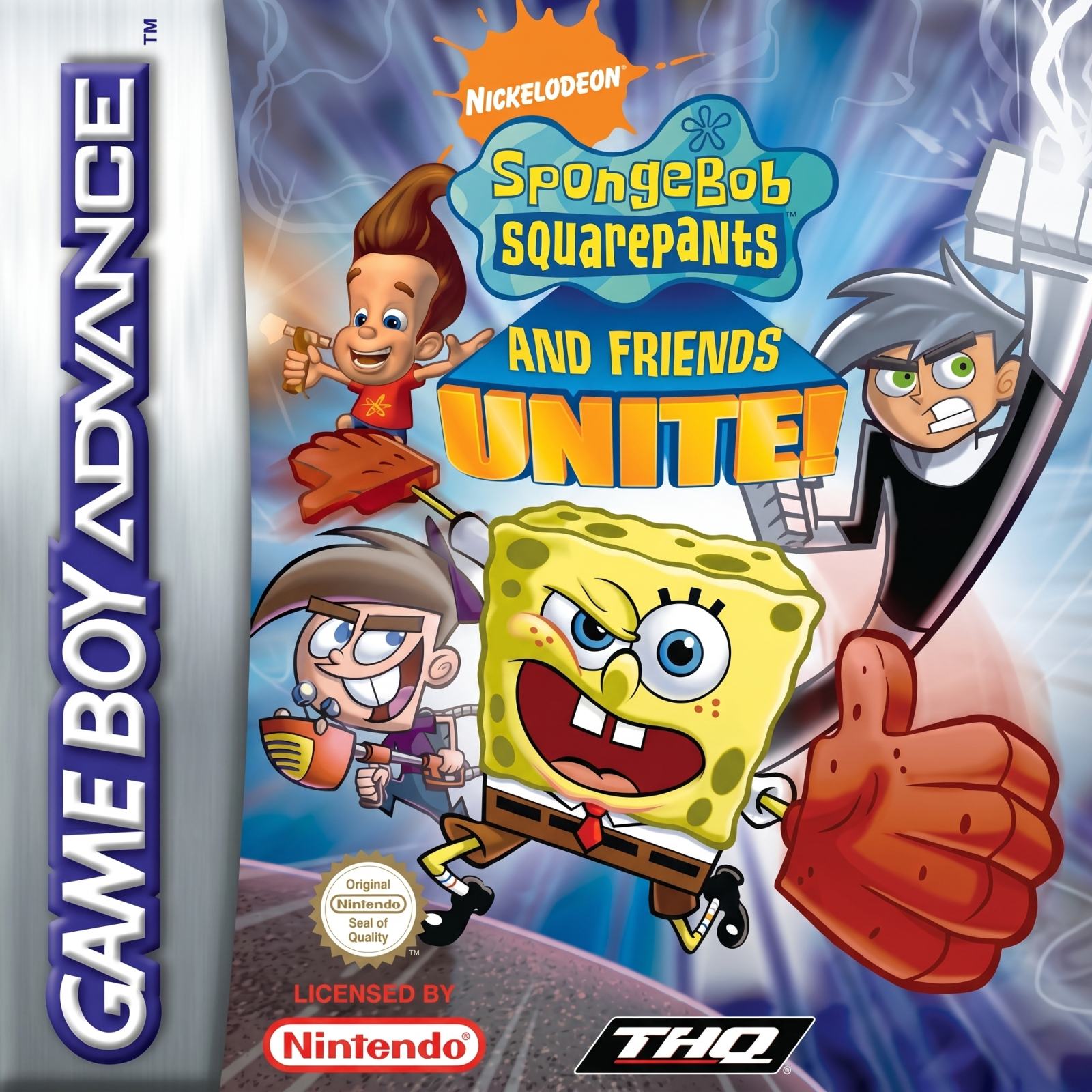 SpongeBob SquarePants and Friends Unite - igra brez ovitka (GBA) - rab