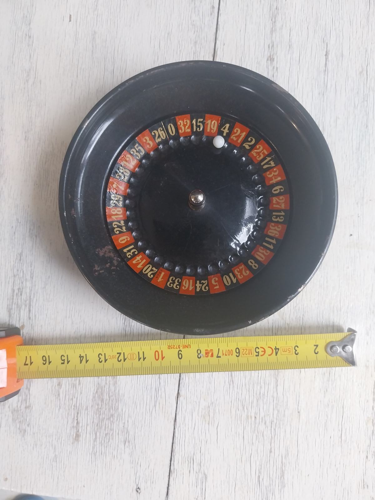 Stara mini ruleta delujoča