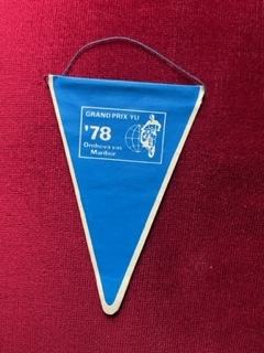 vintage zastavica motocross Orehova vas 1978