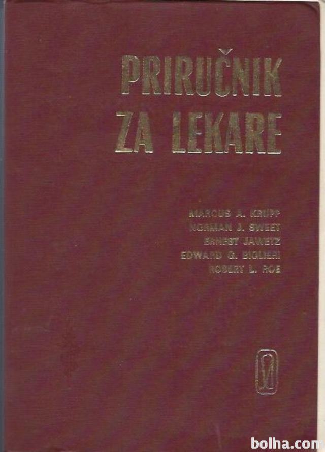 Priručnik za lekare / Marcus A. Krupp (Farmacija)