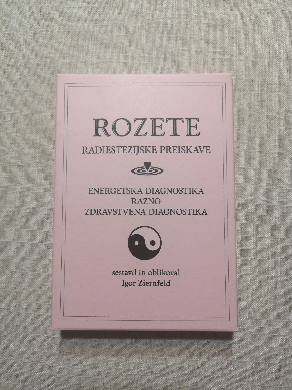 Radiestezijske Rozete - komplet kart (Igor Ziernfeld)
