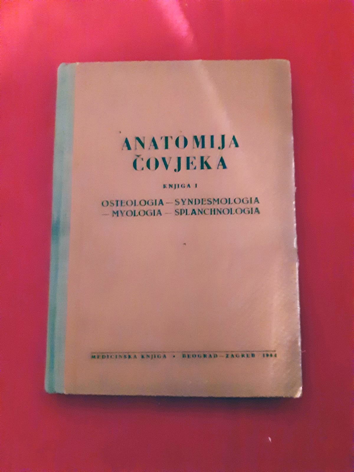 Strokovna knjiga ANATOMIJA ČOVJEKA