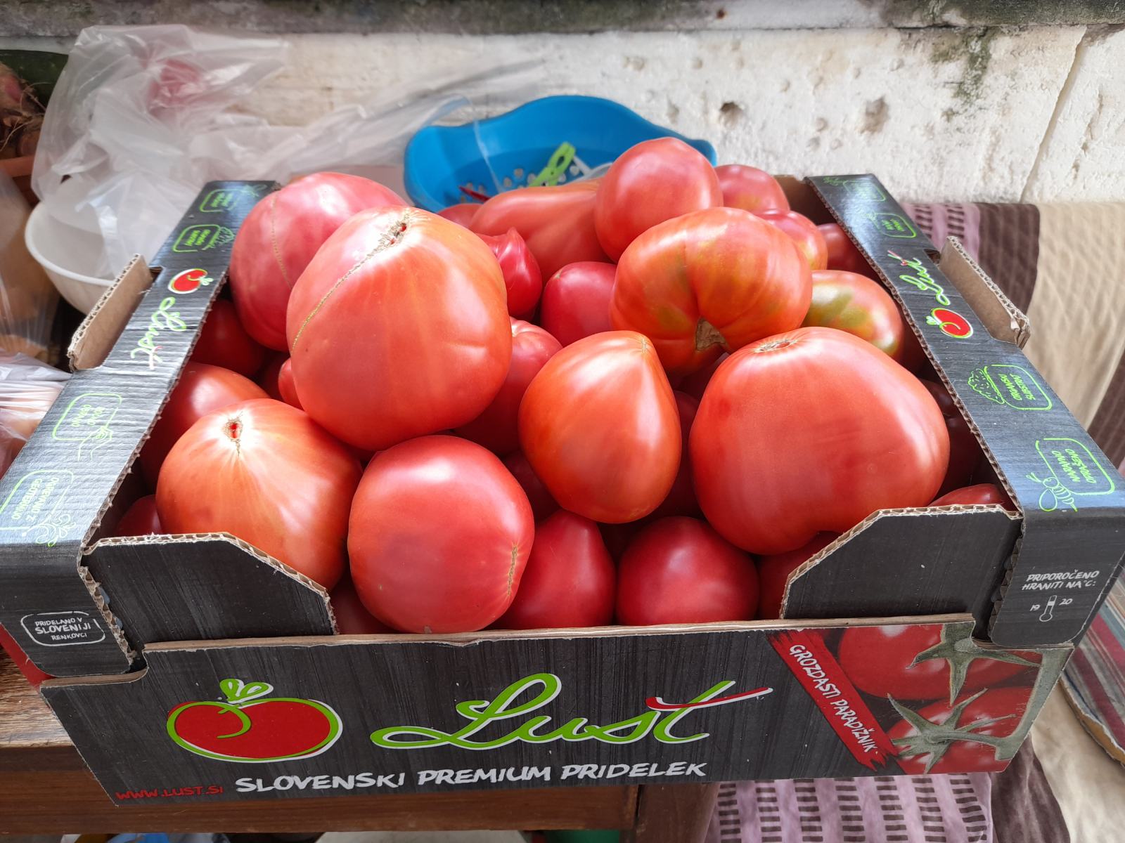 Paradižnik Domač več vrst 031335024 1kg 1,50€