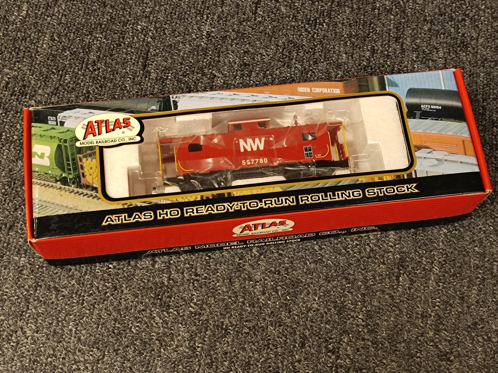 HO Atlas Ready to Run Caboose Norfolk Western #557780 nov