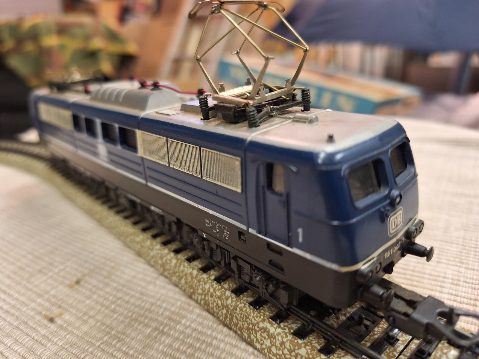 LIMA HO MODEL ELEKTRIČNE LOKOMOTIVE DB 151 002
