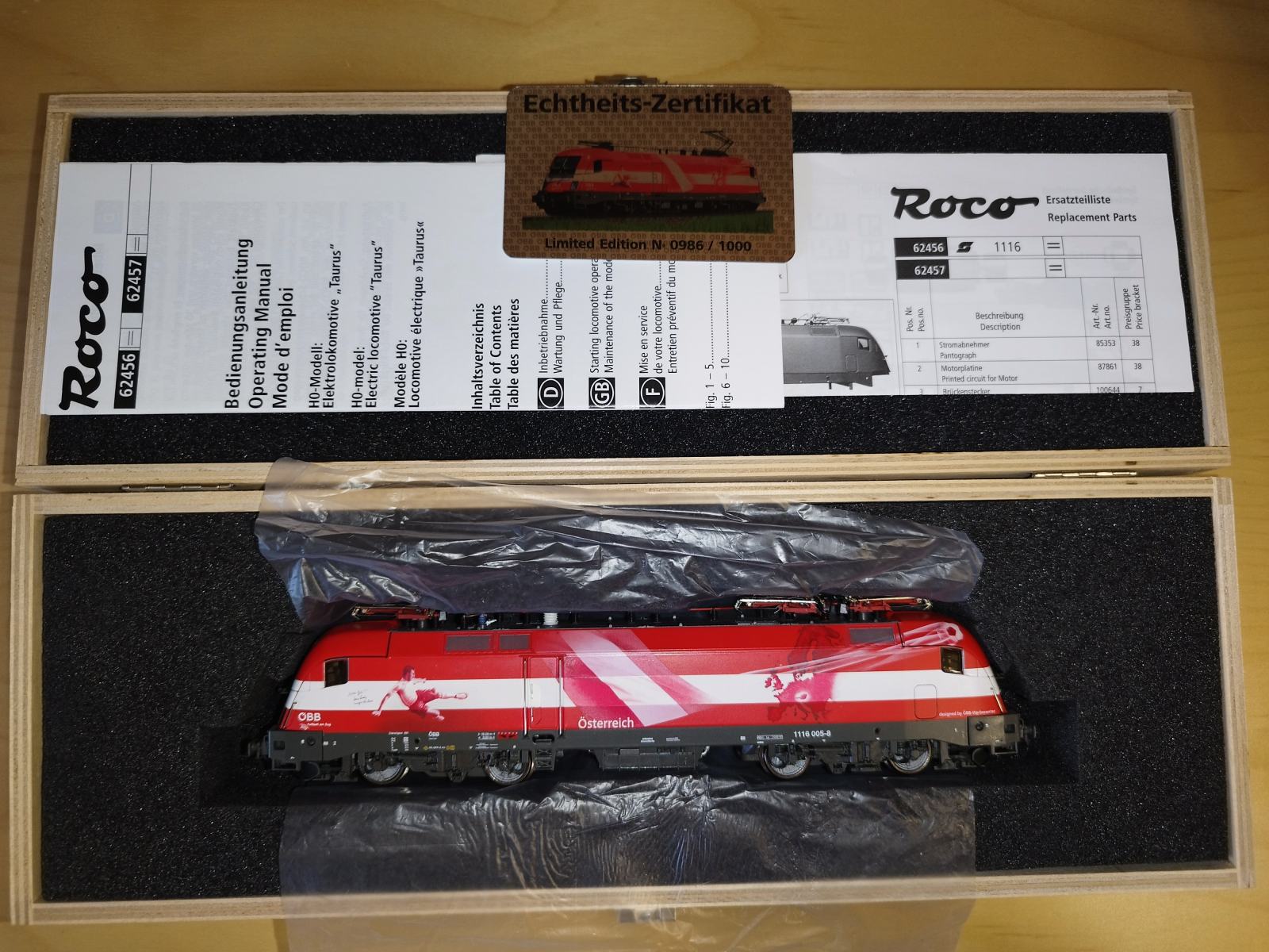 Lokomotiva Roco OBB 1116 005