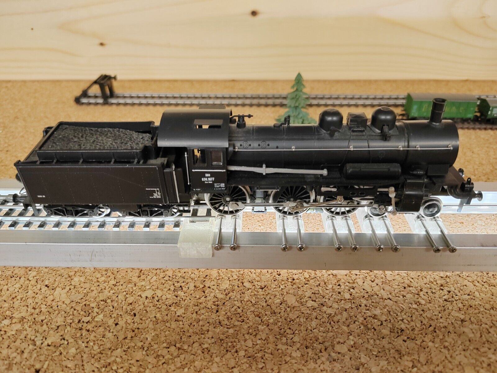Ležajna testna steza (osvetljena) za lokomotive merila H0 (TT/N/H0e/Z)