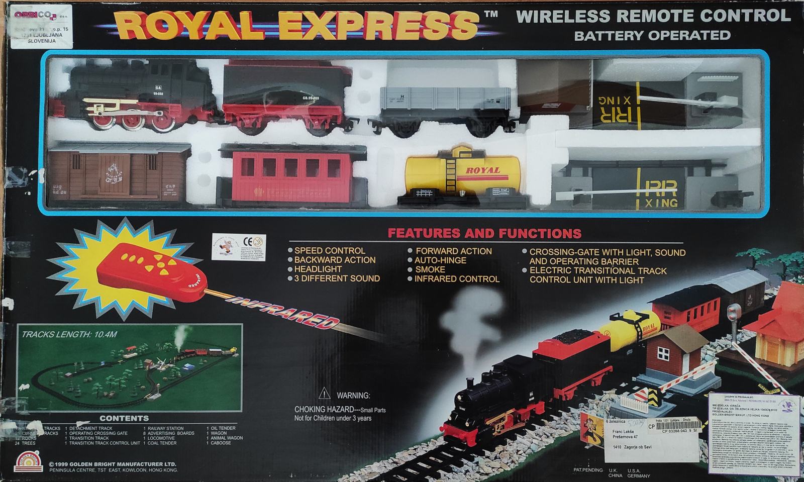 ROYAL EXPRESS TRAIN - VELIKA ŽELEZNICA