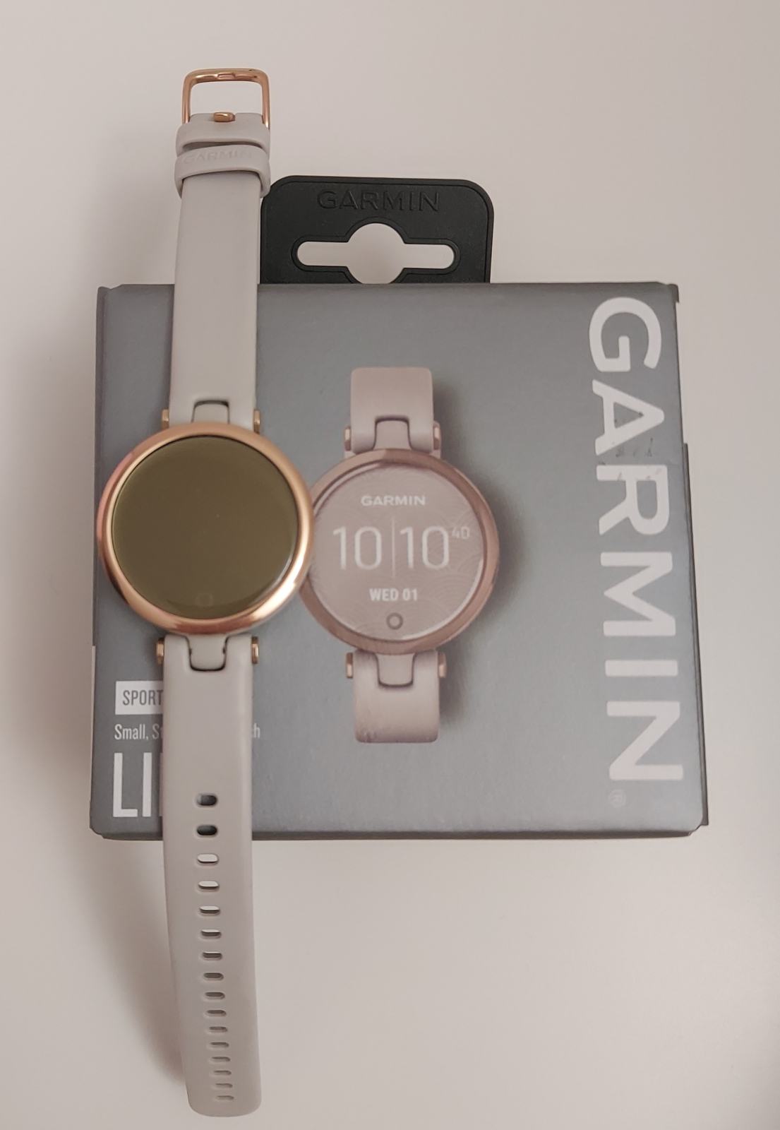 Ženska pametna ura Garmin Lily Rose gold sport