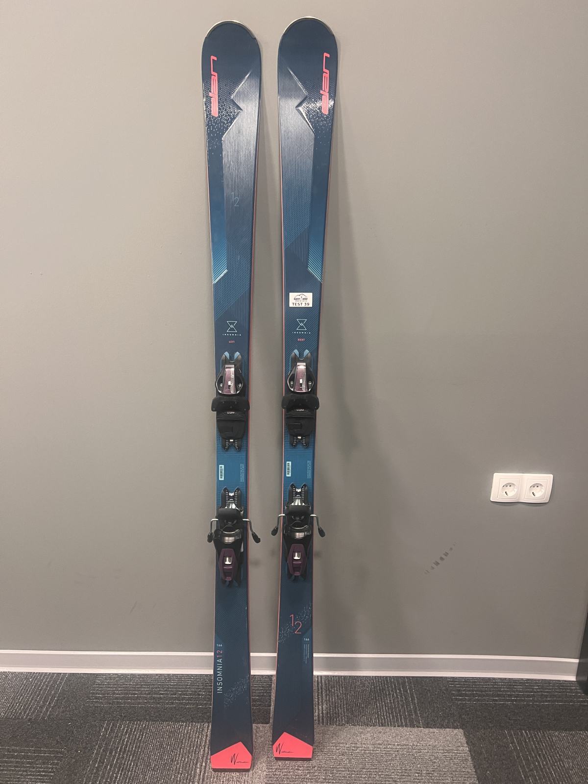 TESTNE SMUČI ELAN INSOMNIA 12 C PowerShift + vezi 166cm